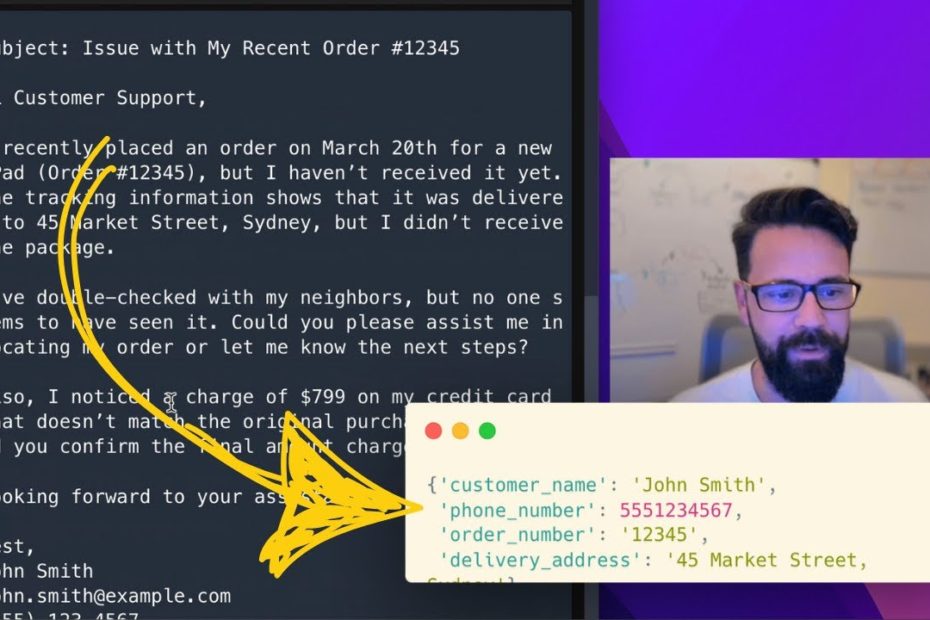 Structured Data Extraction from Unstructured Text Python LLMs Ollama ...